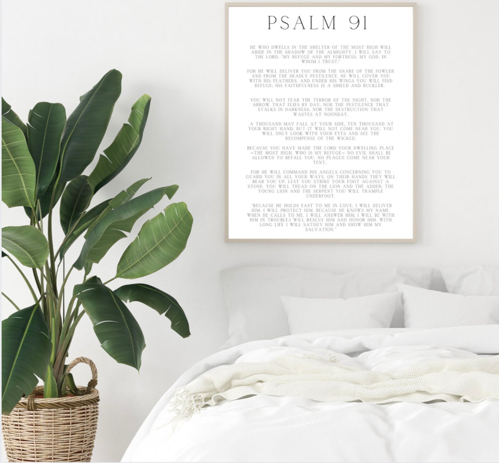Psalm 91 Wall Art - Etsy