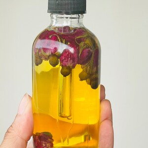 Rose, Rosebud Flower Body Oil,organic Oil,body Oil, Rosehip Oil, Moon ...