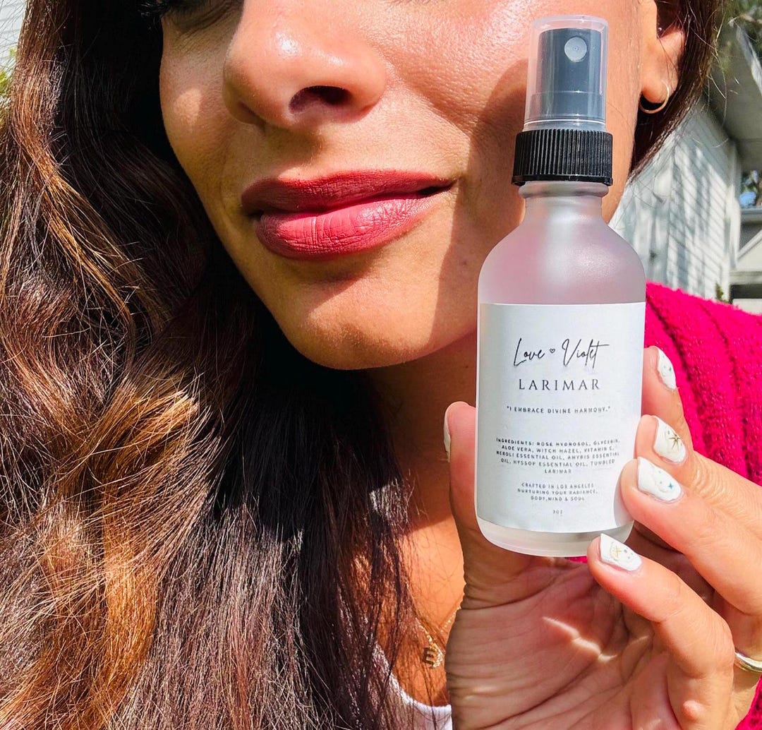 Dominican Larimar, Protection Body Spray, Aura Spray, Moon Magic ...