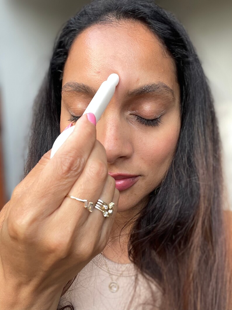 Face Sculpting White Jade Gua Sha Spoon Acupressure Gua Sha - Etsy