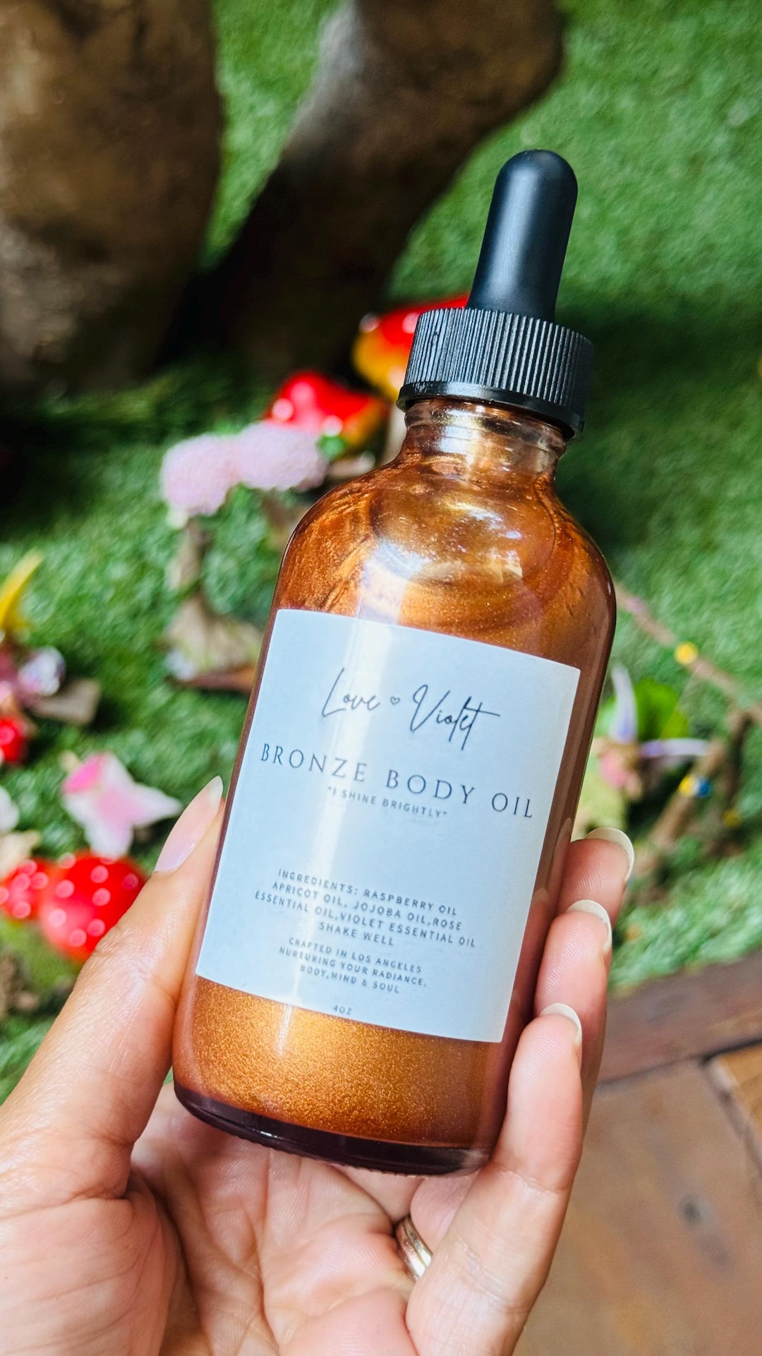 Bronze Body Oil,organic Body Oil,body Oil, Jojoba Oil, Moon Magic ...