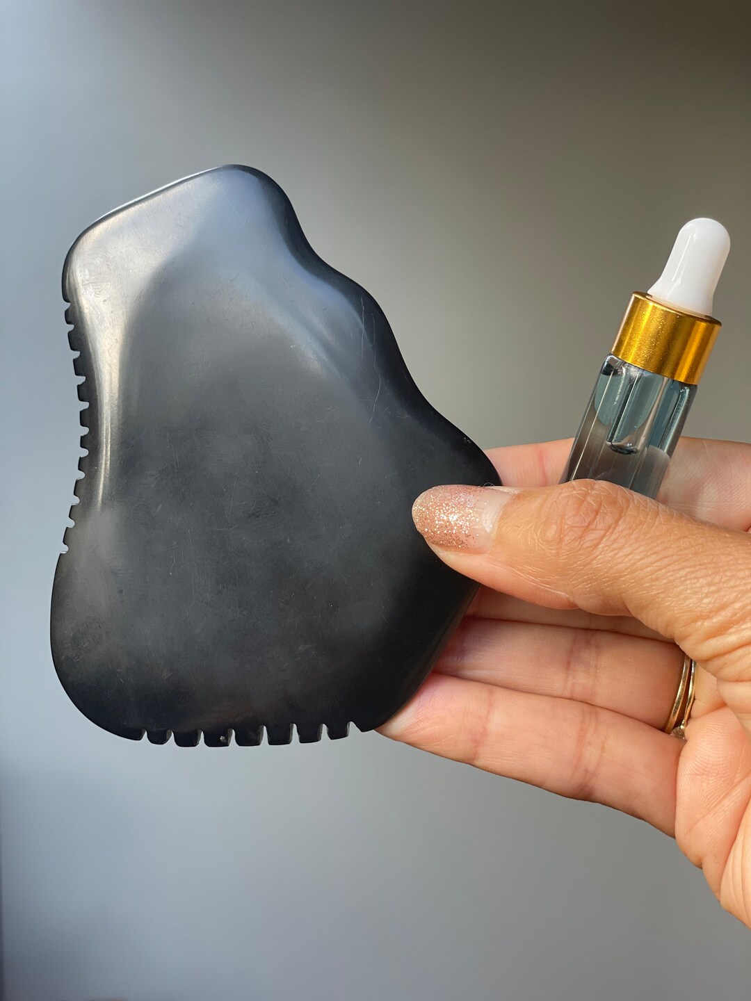 Large Bian Stone Body Gua Sha,limited Edition Face Oil, Selfcare Gift ...