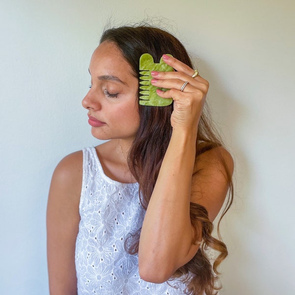 Jade Comb - Etsy