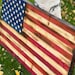 Handcrafted Wood Rustic American Flag Burned Wood Flag USA - Etsy