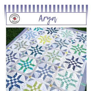 Arya Quilt Pattern PDF Digital Download Scrap Quilt - Etsy
