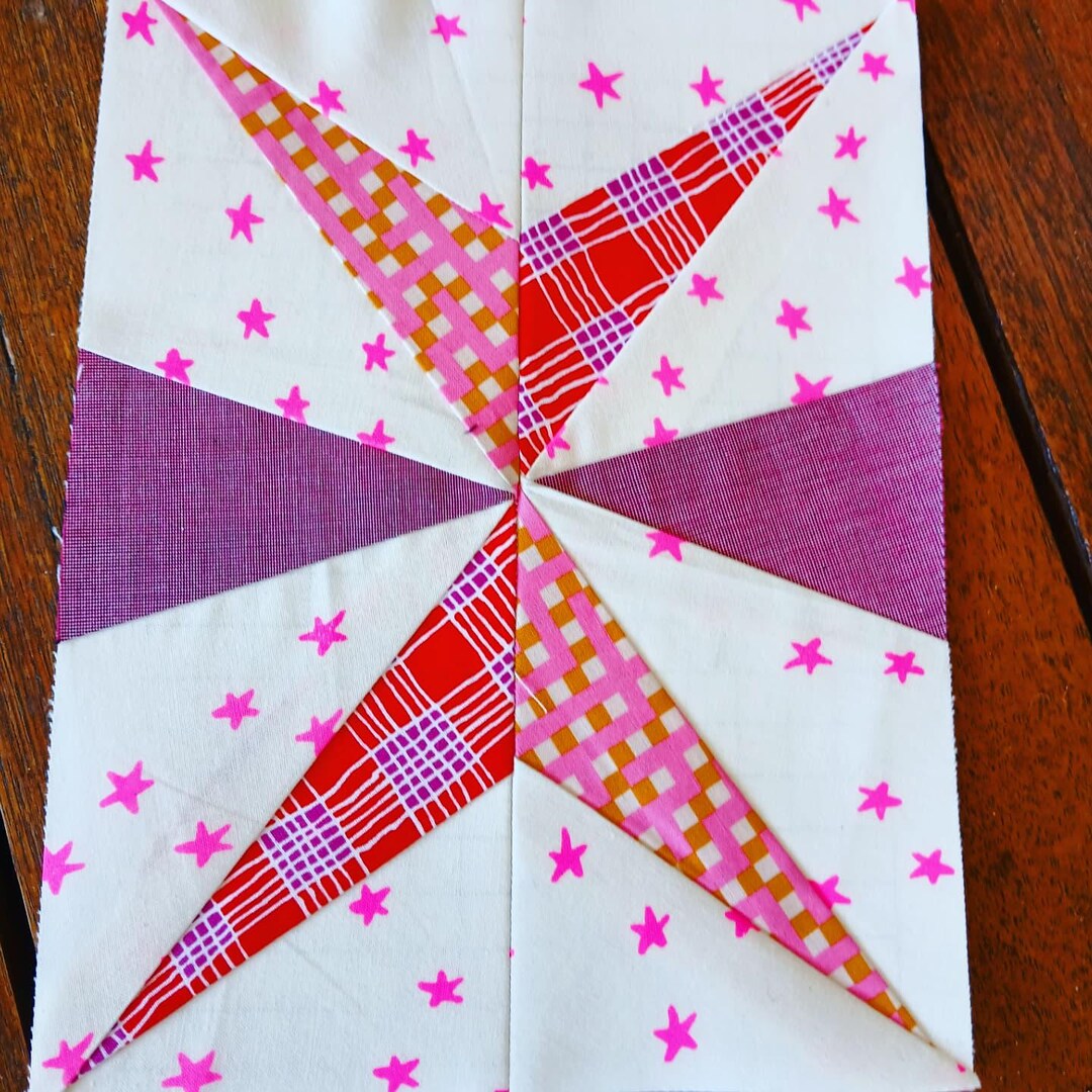 Starfish FPP Foundation Paper Piecing Quilt Block Pattern Digital ...