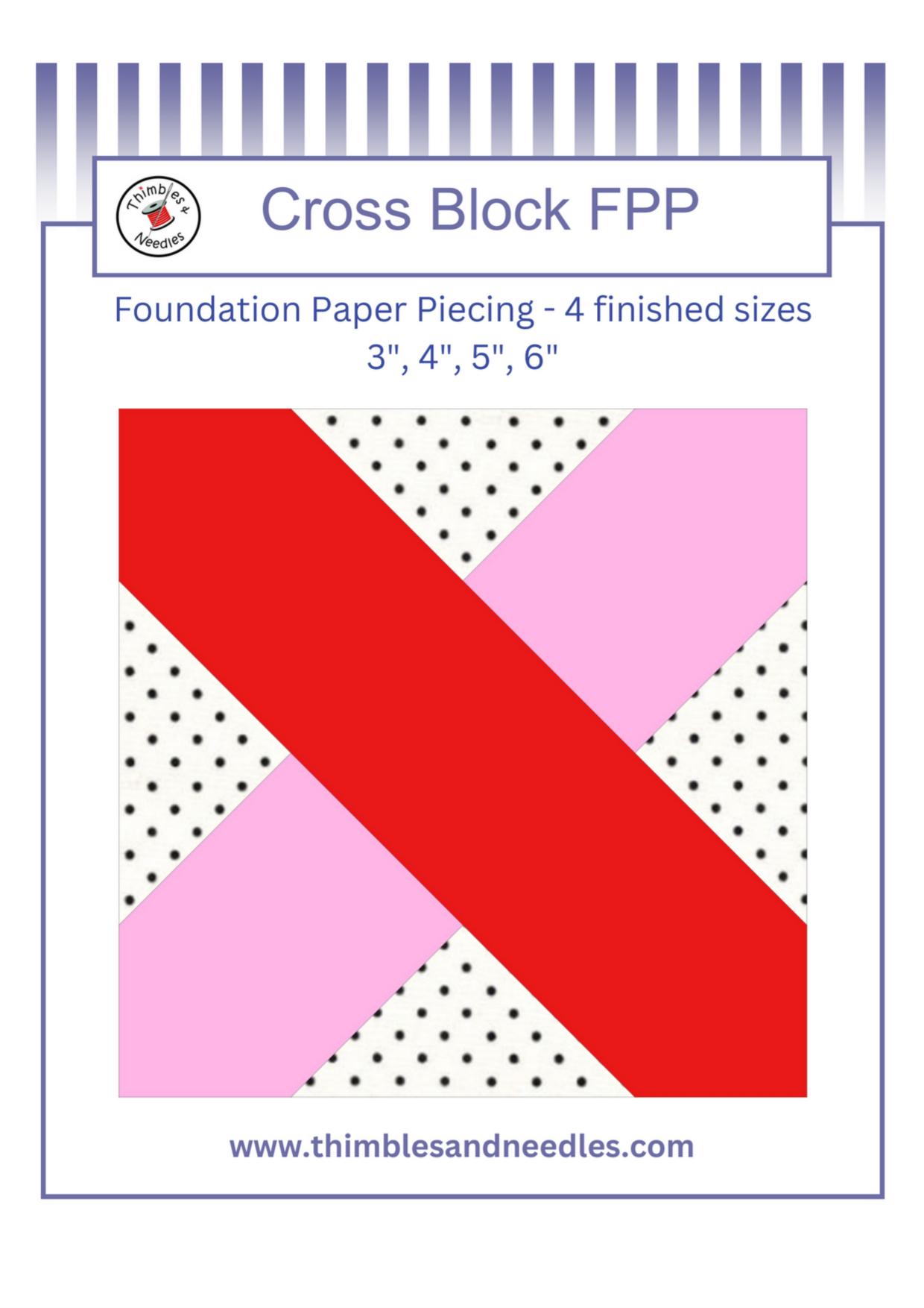Quilt Border FPP Template Bundle 2 Foundation Paper Piecing Quilt Block ...