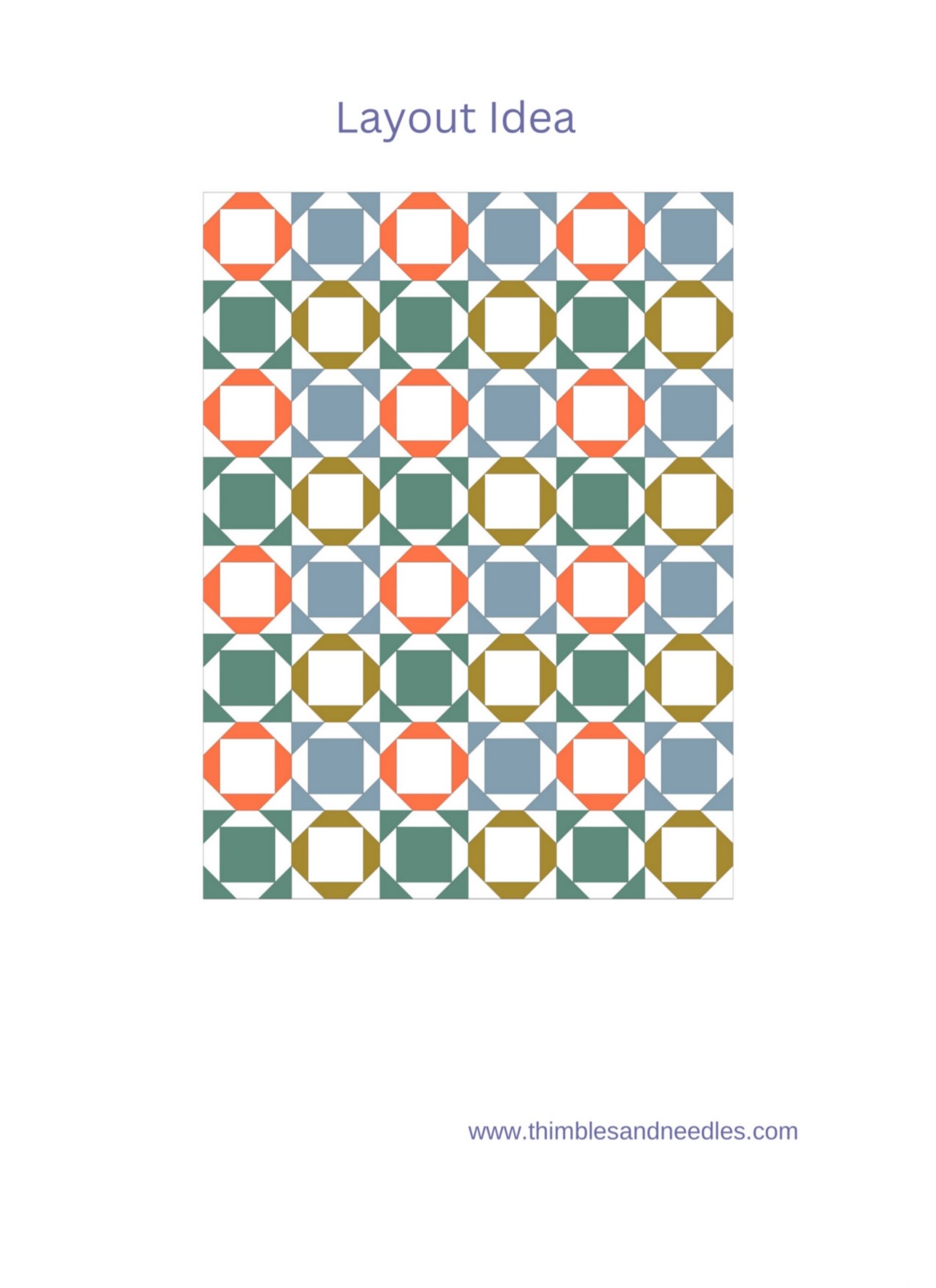 Economy Block Variation FPP Foundation Paper Piecing Quilt Block ...