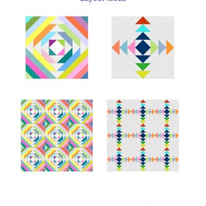 Pineapple on Point FPP Foundation Paper Piecing Quilt Block Pattern ...