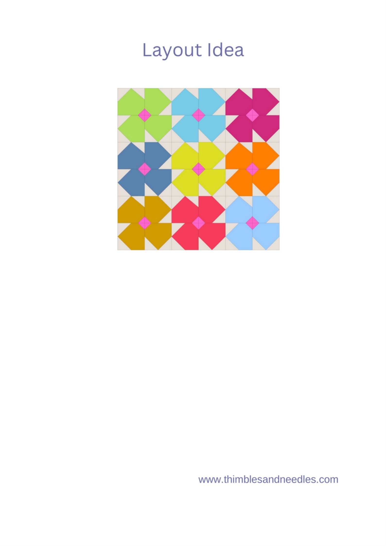 Primrose Flower FPP Foundation Paper Piecing Quilt Block Pattern ...