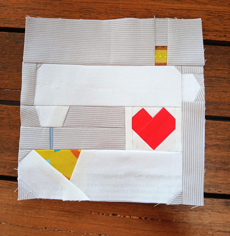 Sewing Machine Foundation Paper Piecing Pattern: FPP Digital Download ...