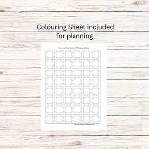 Economy Block Variation FPP Foundation Paper Piecing Quilt Block ...