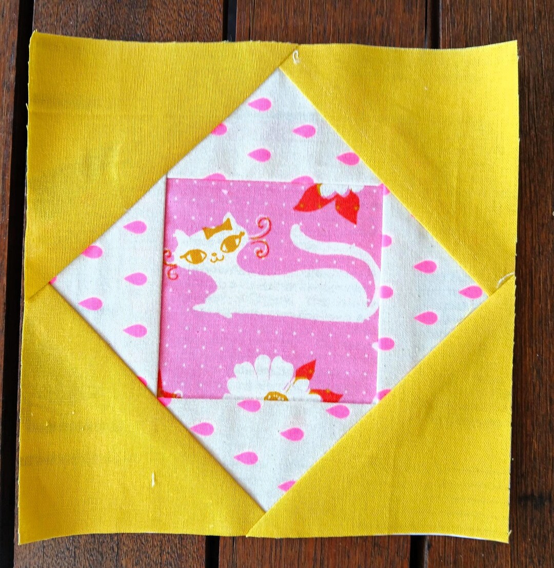 Economy Block FPP Foundation Paper Piecing Quilt Block Pattern Digital ...