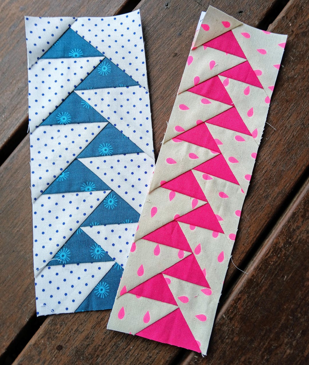 Offset Flying Geese Quilt Border FPP Foundation Paper Piecing Quilt ...