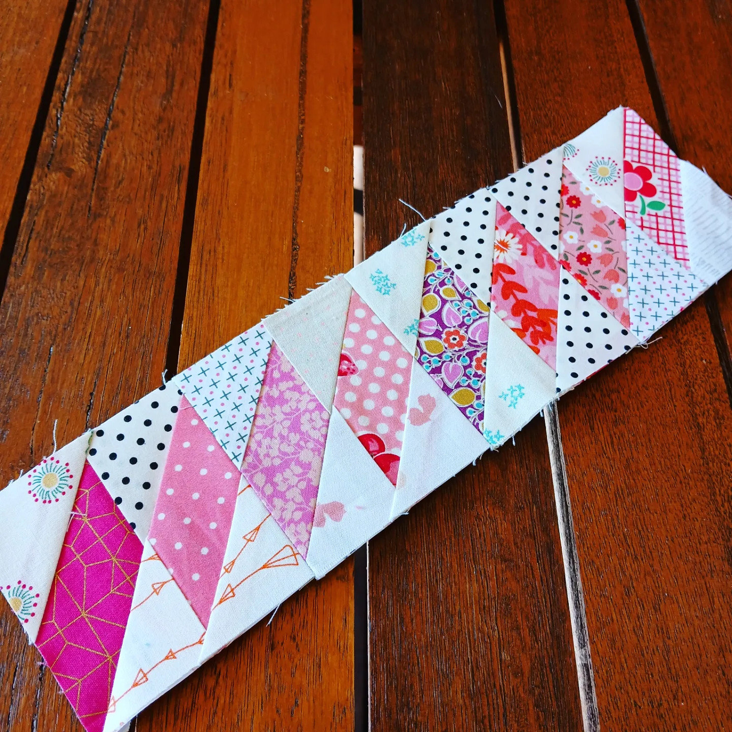 Quilt Border Diagonal Stripe FPP Foundation Paper Piecing Block Pattern ...