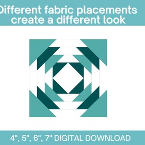 Simple Pineapple Foundation Paper Piecing FPP Quilt Block Pattern ...