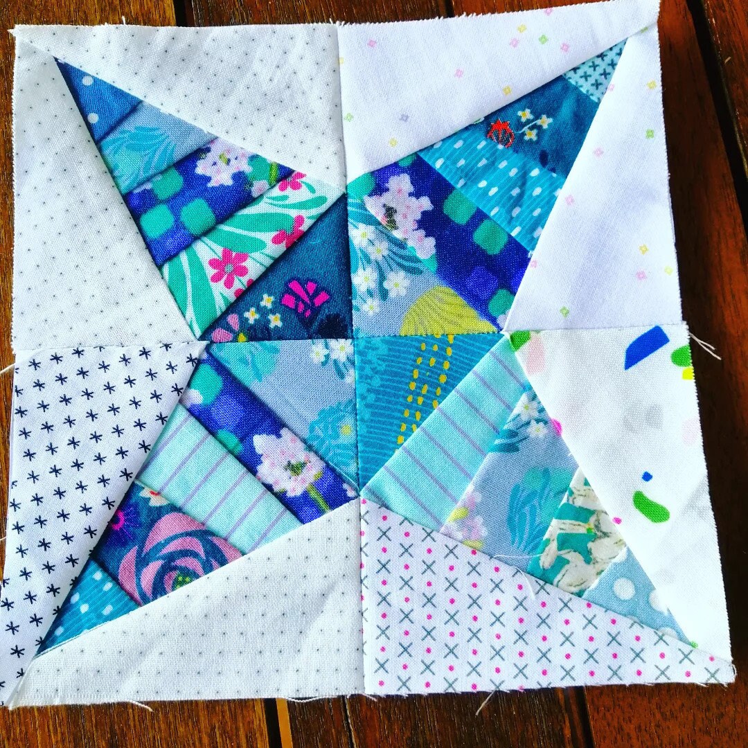 Priscilla FPP Foundation Paper Piecing Quilt Block Pattern Digital ...