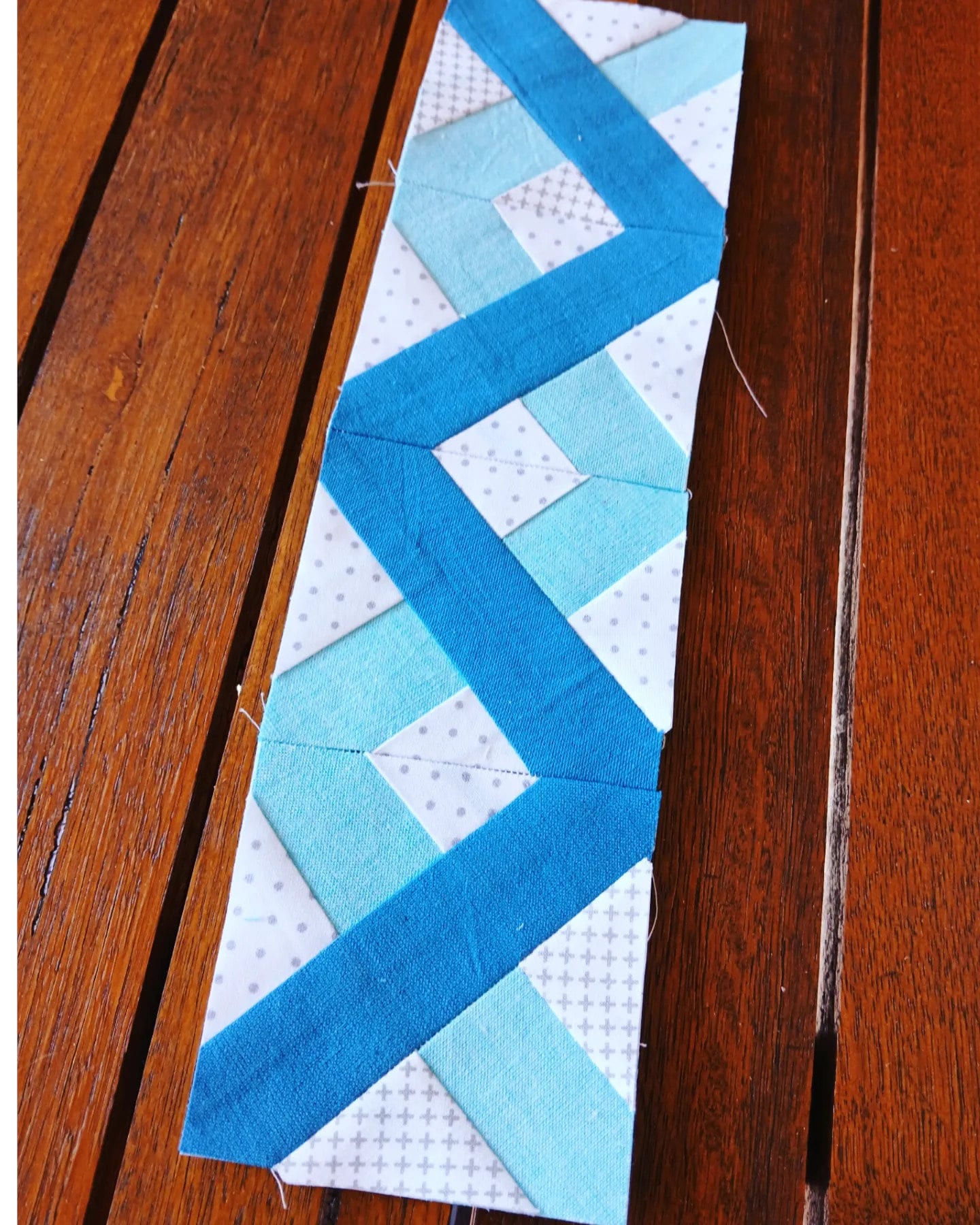 Quilt Border Cross Block FPP Foundation Paper Piecing Block Pattern ...