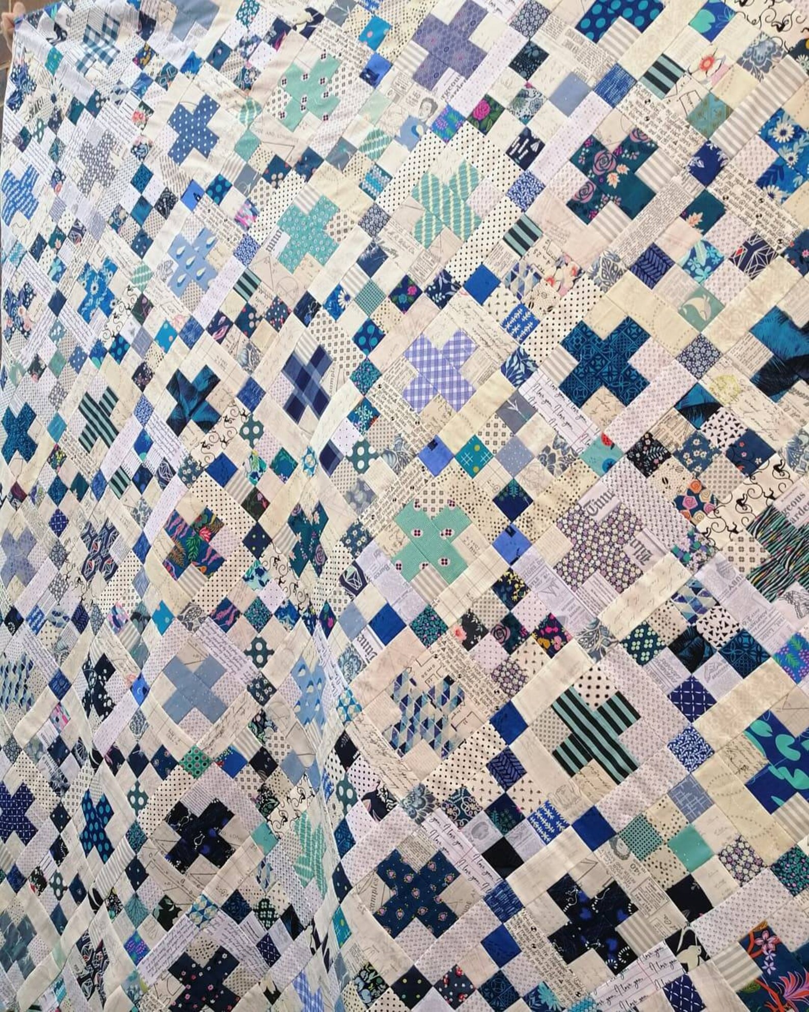 Blueberry Kisses Quilt Pattern PDF Quilt Pattern Scrap | Etsy Canada