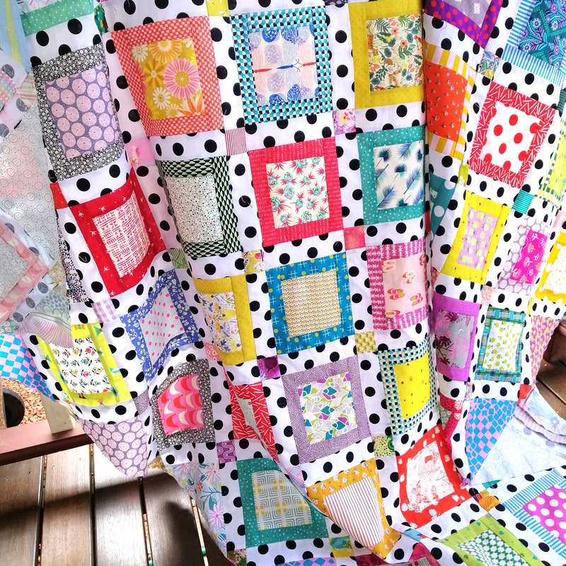 Scrappy Quilt Pattern - Etsy