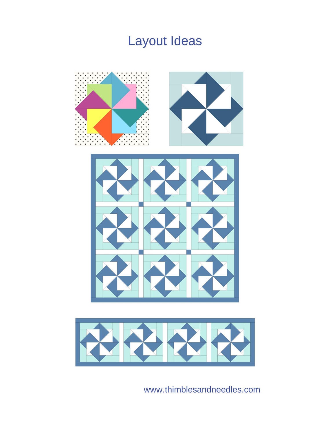 8 Card Trick FPP Foundation Paper Piecing Quilt Block Pattern Digital ...