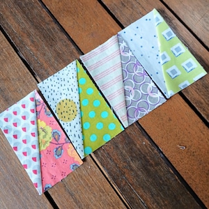 Half Rectangle Triangles FPP Foundation Paper Piecing Quilt Block Pattern Digital Download - Etsy