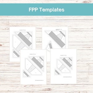 Aeroplane airplane FPP Foundation Paper Piecing Quilt Block Pattern ...