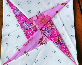 Teapot Block 4 FPP Foundation Paper Piecing Quilt Block Pattern Digital ...