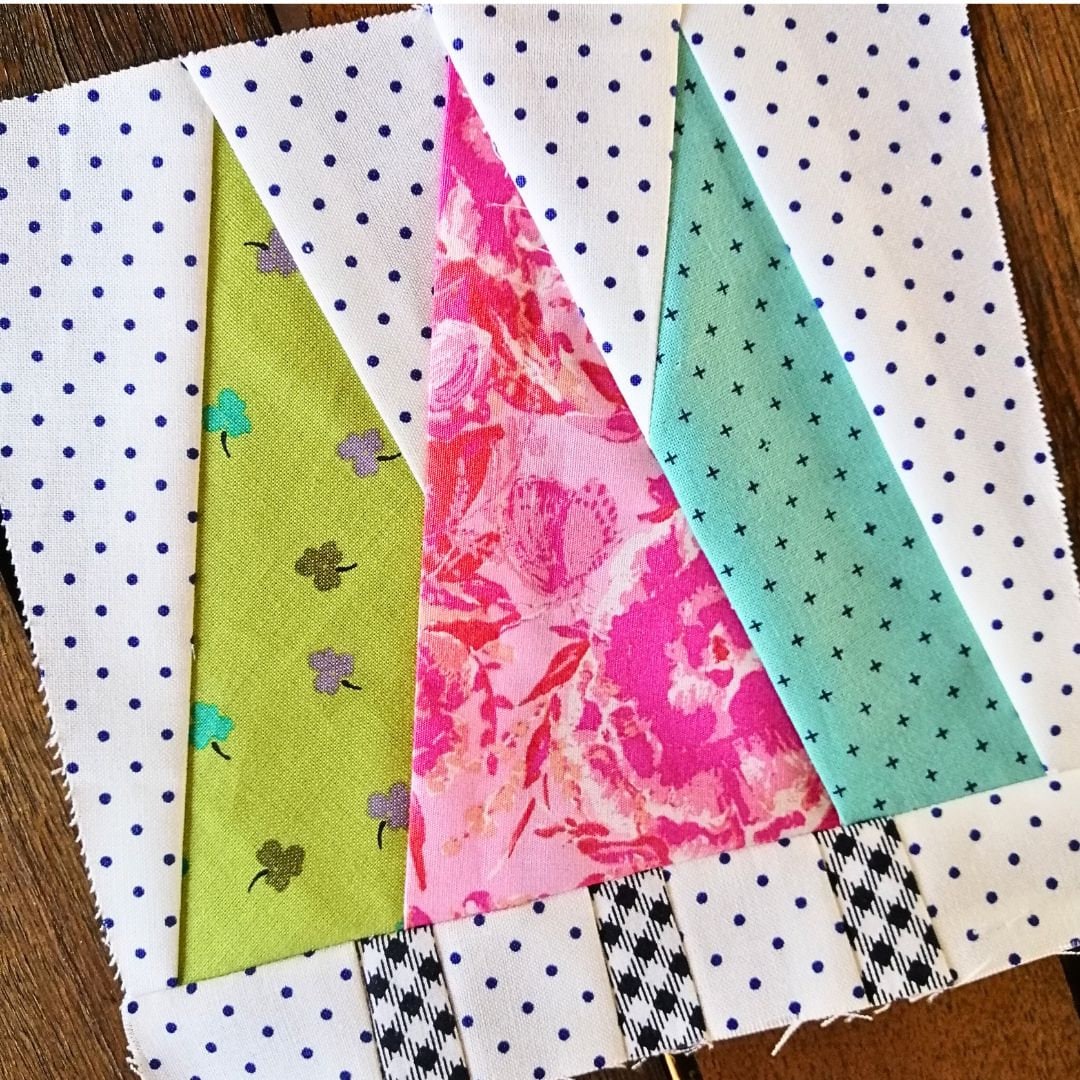 Forest of Trees Foundation Paper Piecing FPP Quilt Block Pattern ...