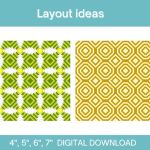 Pineapple Foundation Paper Piecing FPP Quilt Block Pattern Digital ...