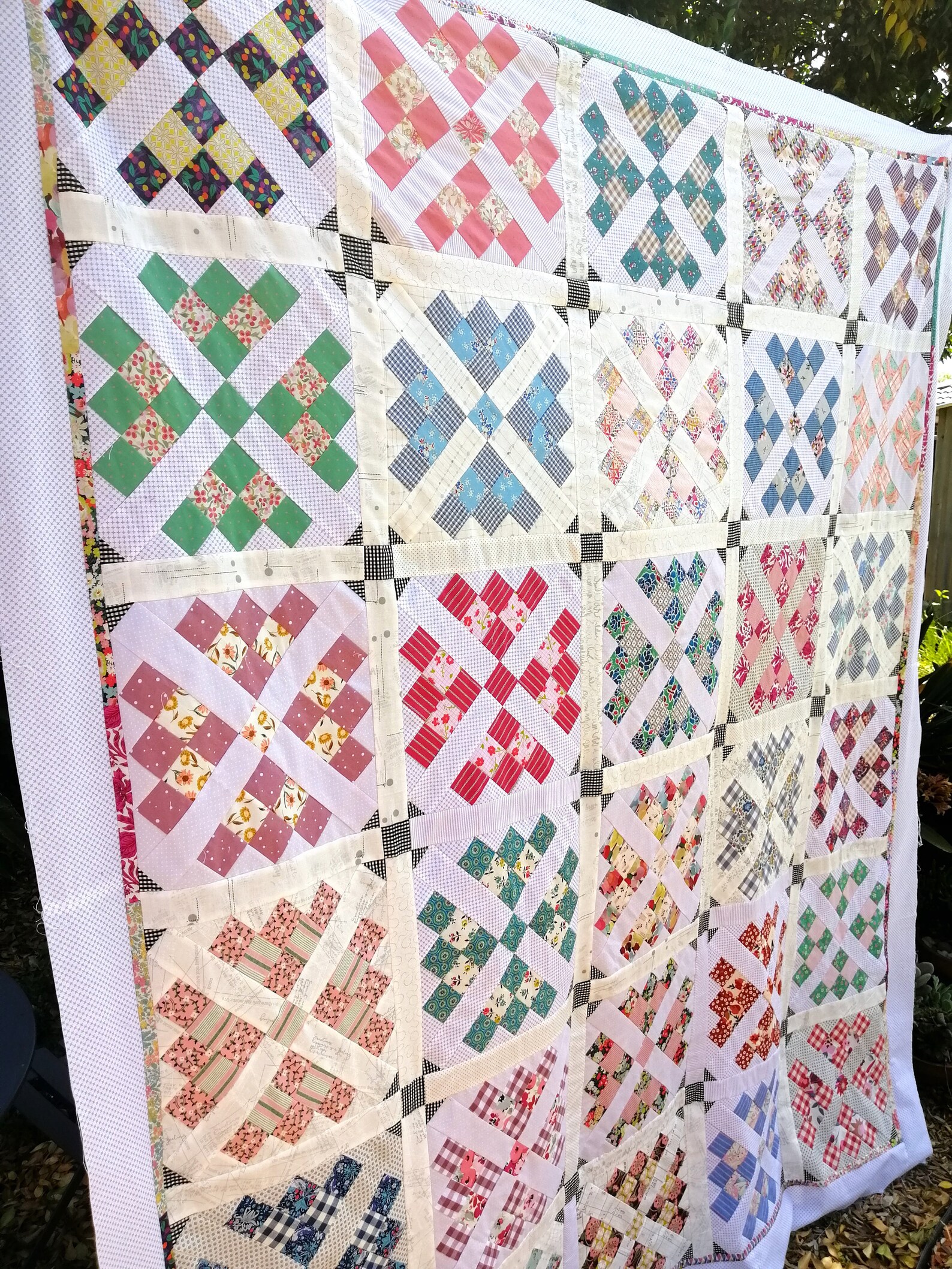 Parterre Quilt Pattern: Vintage Inspired Design (digital Download) - Etsy