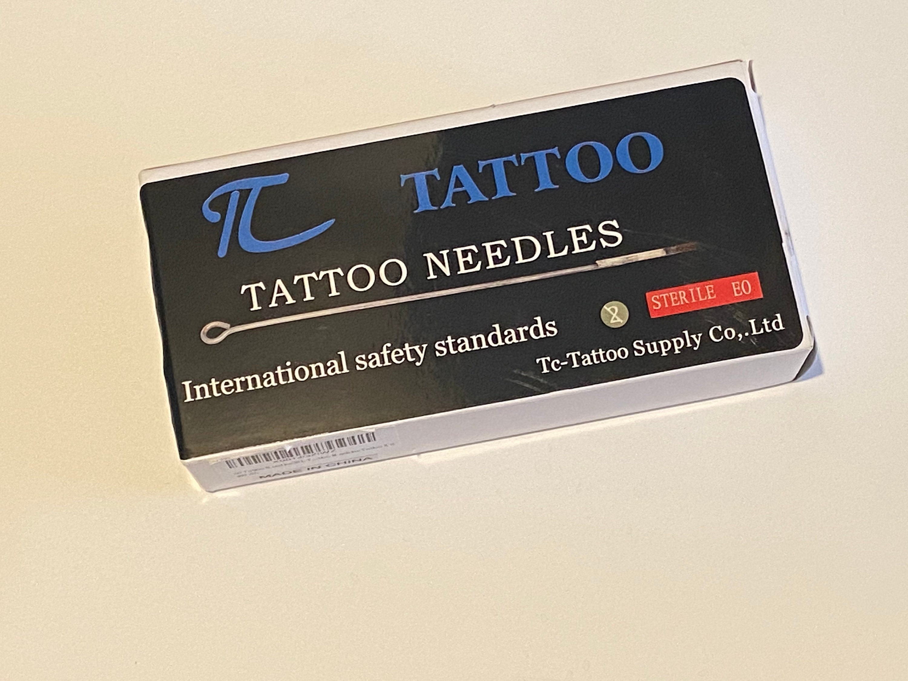 Set of 5 Needles for Tattooing Stick and Poke 3 RL Round - Etsy