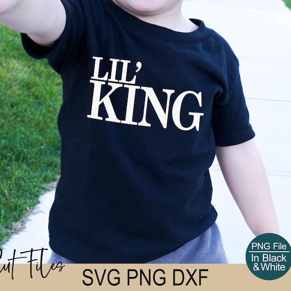 Lil King Svg - Etsy