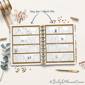 Happy Planner Printables, Classic HP, PDF Digital Reading Journal 2022 ...