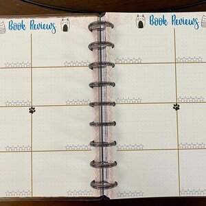 Happy Planner Printables, Classic HP, PDF Digital Reading Journal 2022 ...