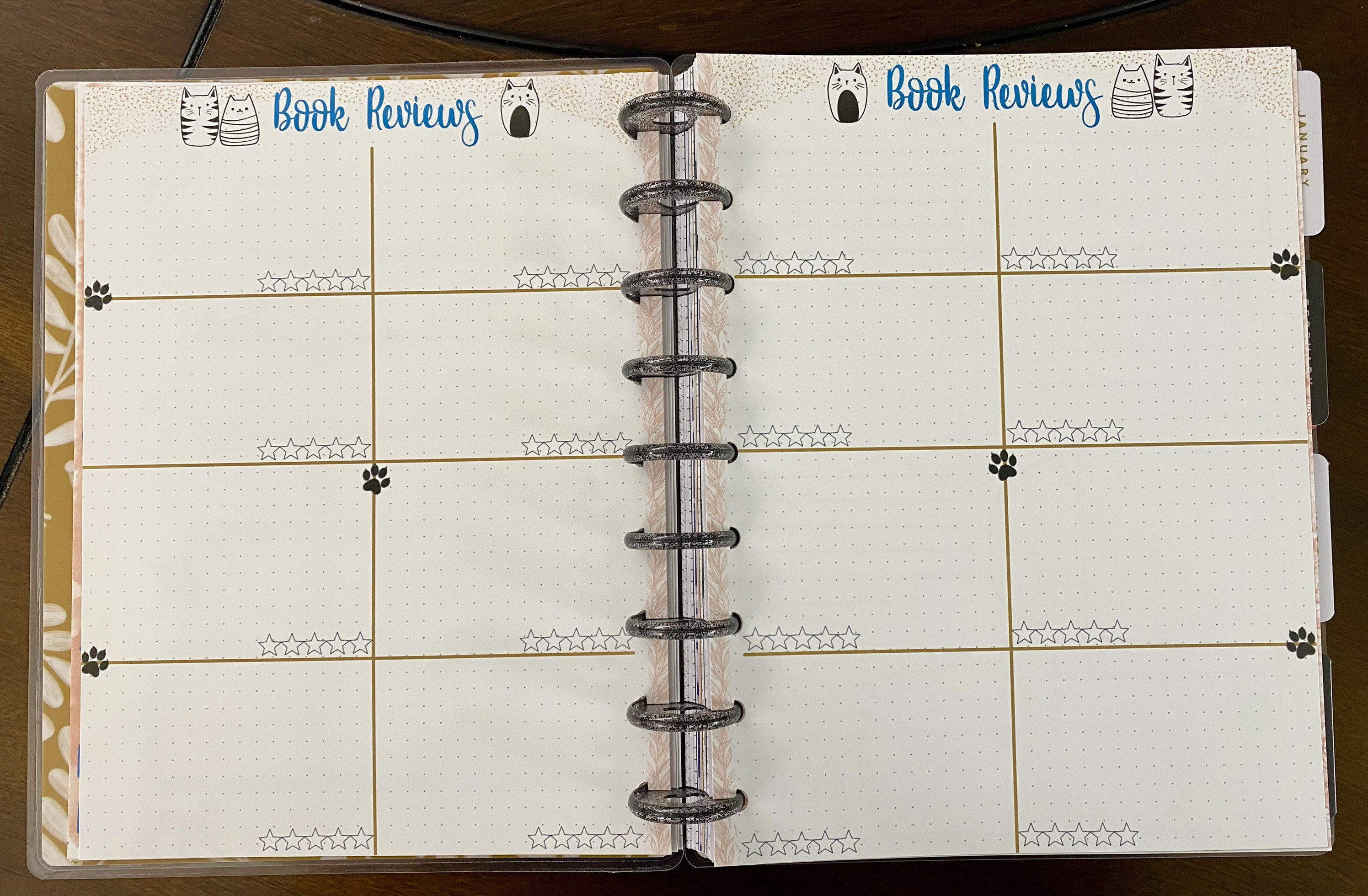 Happy Planner Printables, Classic HP, PDF Digital Reading Journal 2022 ...