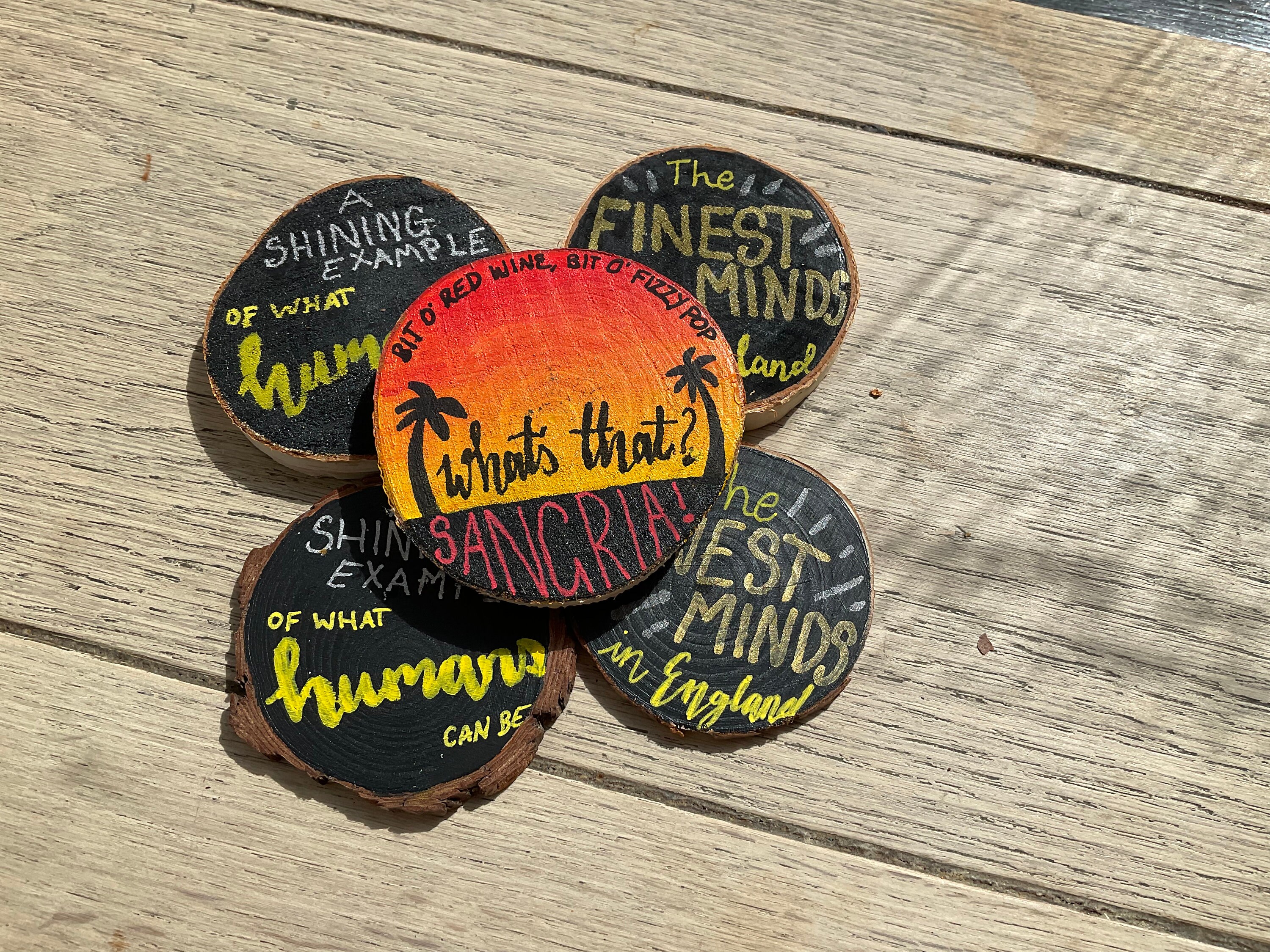 Operation Mincemeat: the Musical Inspired Wooden Slice // Haselden ...