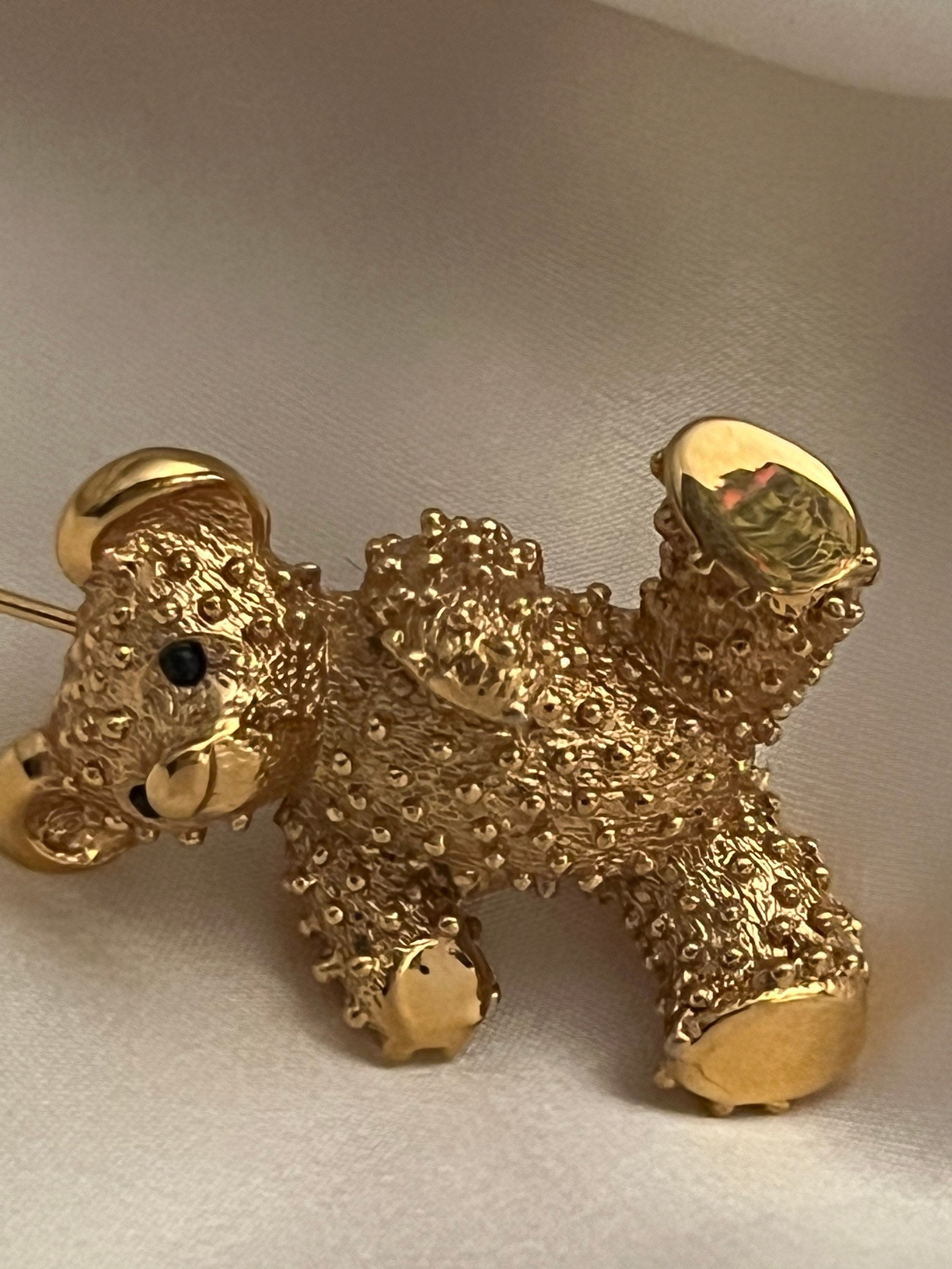 Vintage Dorlan Teddy Bear 1980s Gold Metal Signed Number 4989 - Etsy UK