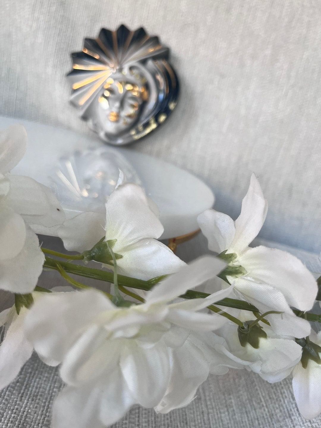 Vintage Venetian Ceramic Mask - Wall Decor Black and Gold 1980’s Home ...