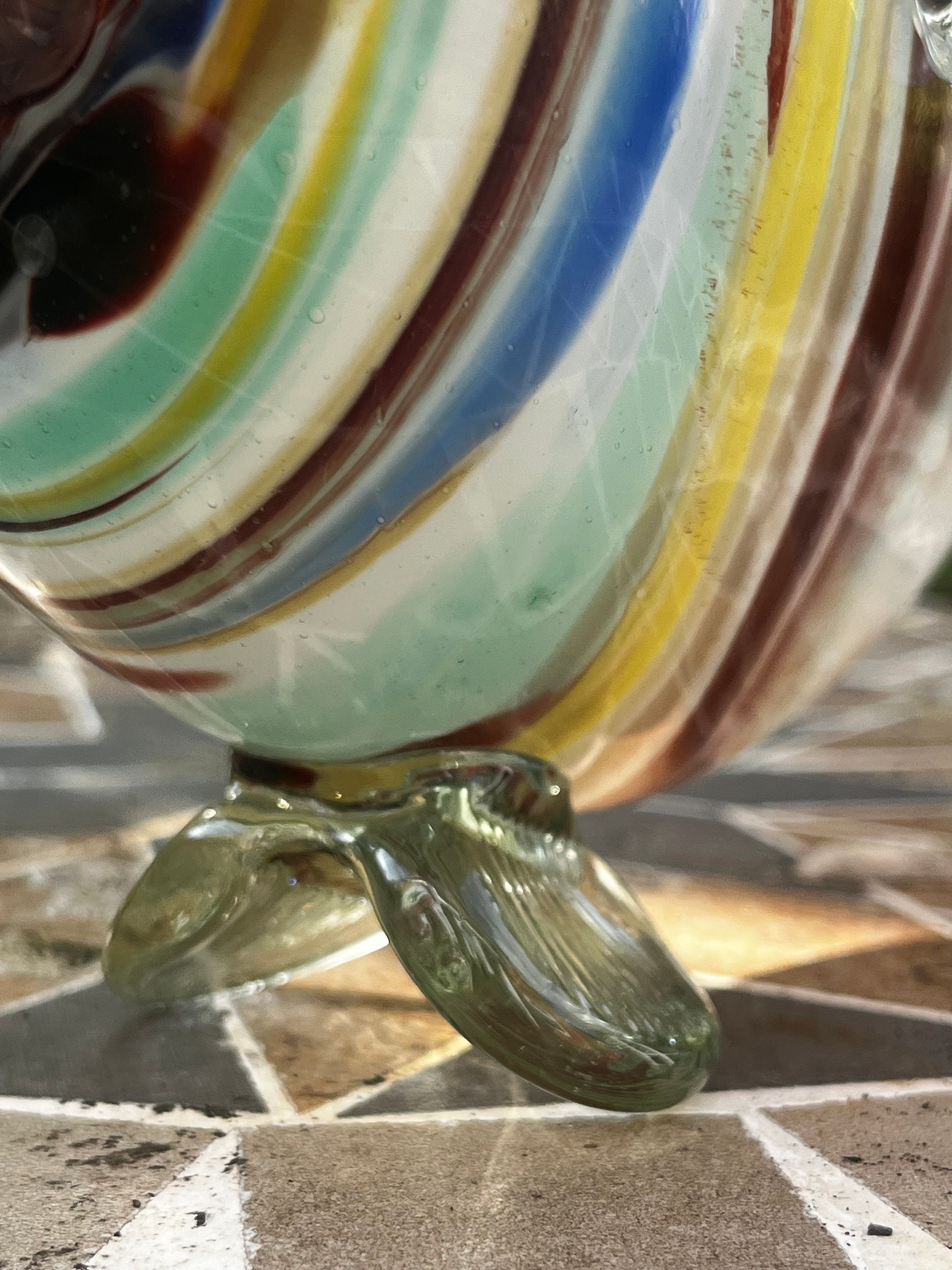 Vintage Handblown Murano Glass Fish Large - Etsy