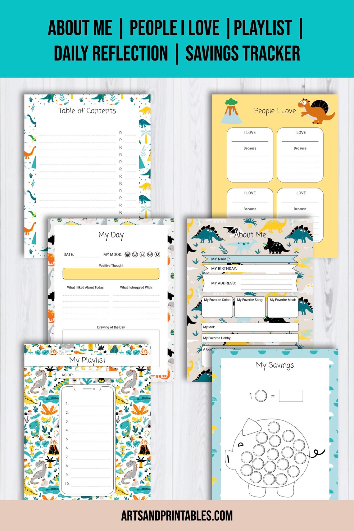 Printable Planner for Kids Printable Planner for Boys - Etsy