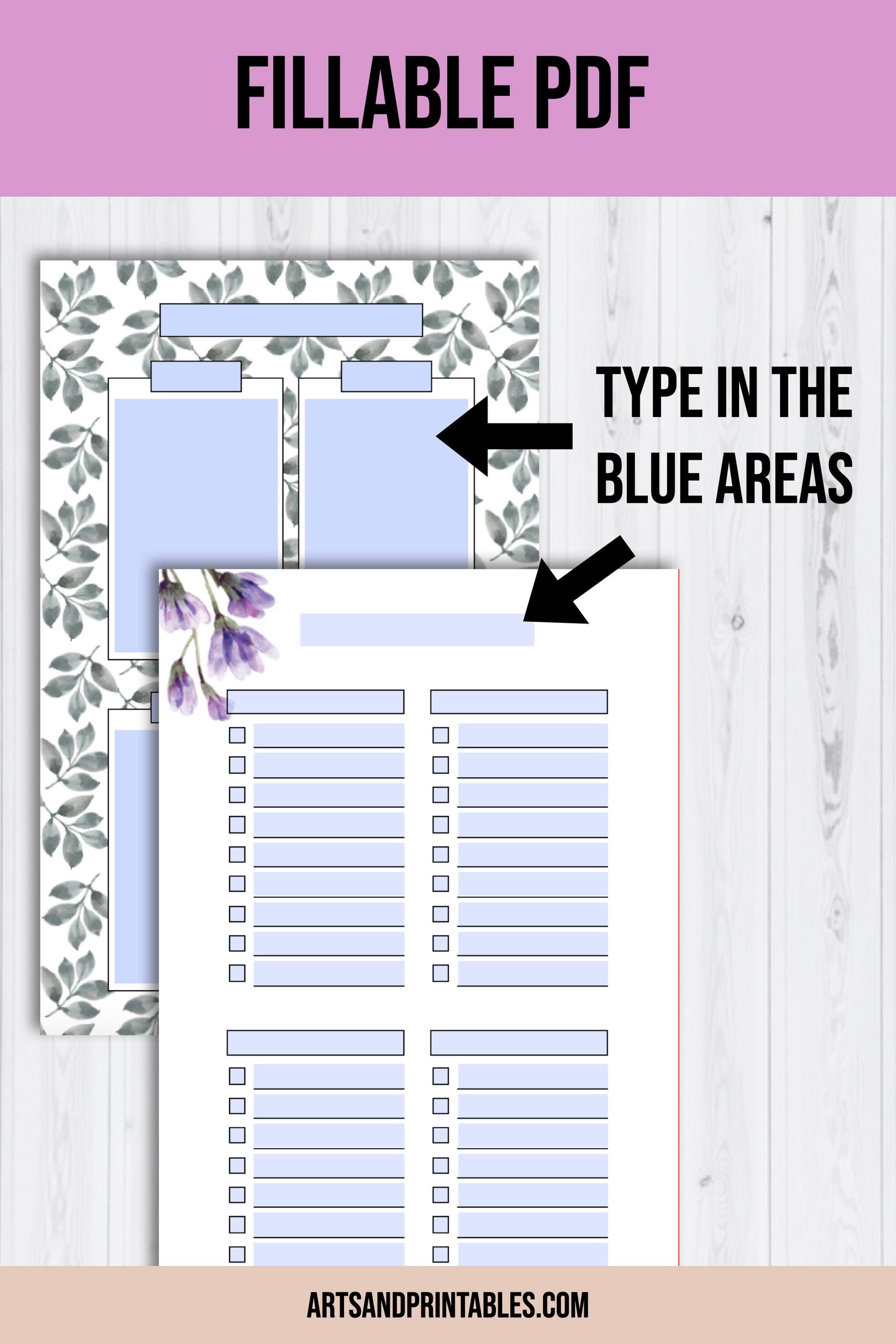 Printable Daily Schedule Printable Weekly Journal Printable Monthly ...