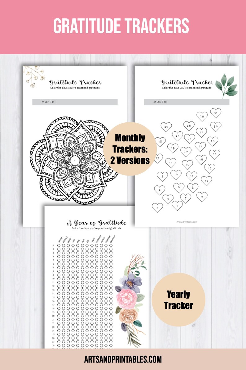 Printable Gratitude Journal Printable Weekly Affirmation - Etsy