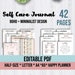 Printable Self-care Journal Printable Wellness Planner - Etsy