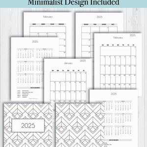 Printable Weekly Planner 2024 2025 | Printable Monthly Planner ...