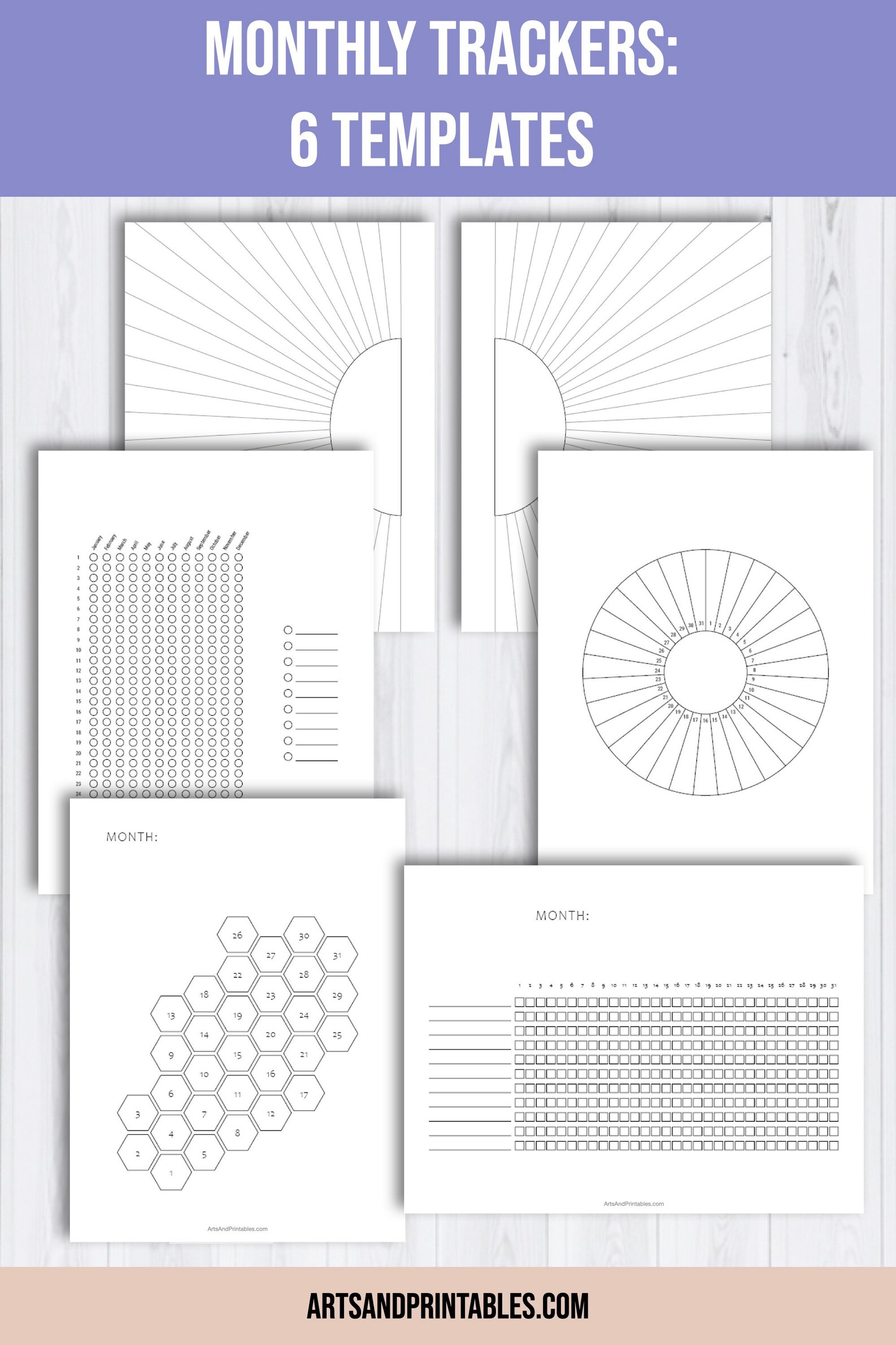 Printable Bujo Templates Printable Bullet Journal Lists - Etsy