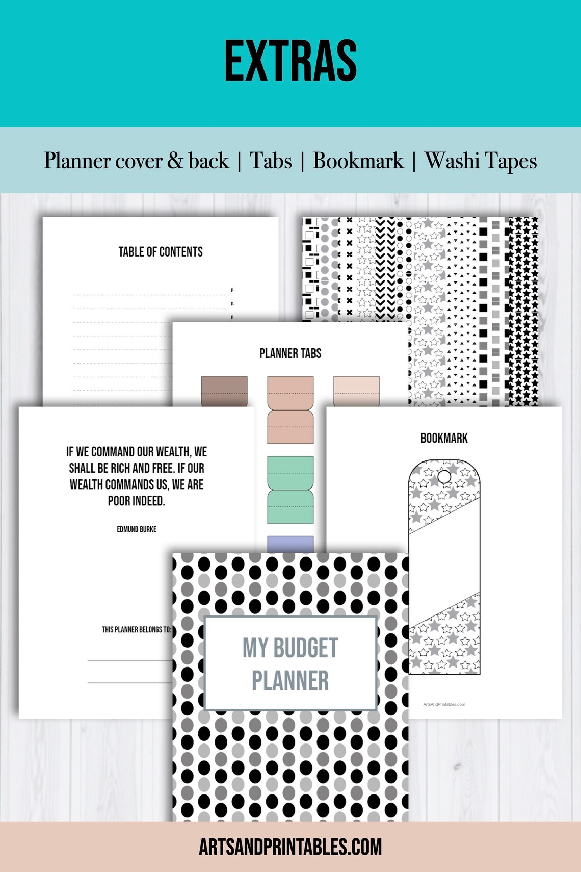 Printable Expense Tracker Spending Log Finance Journal | Etsy