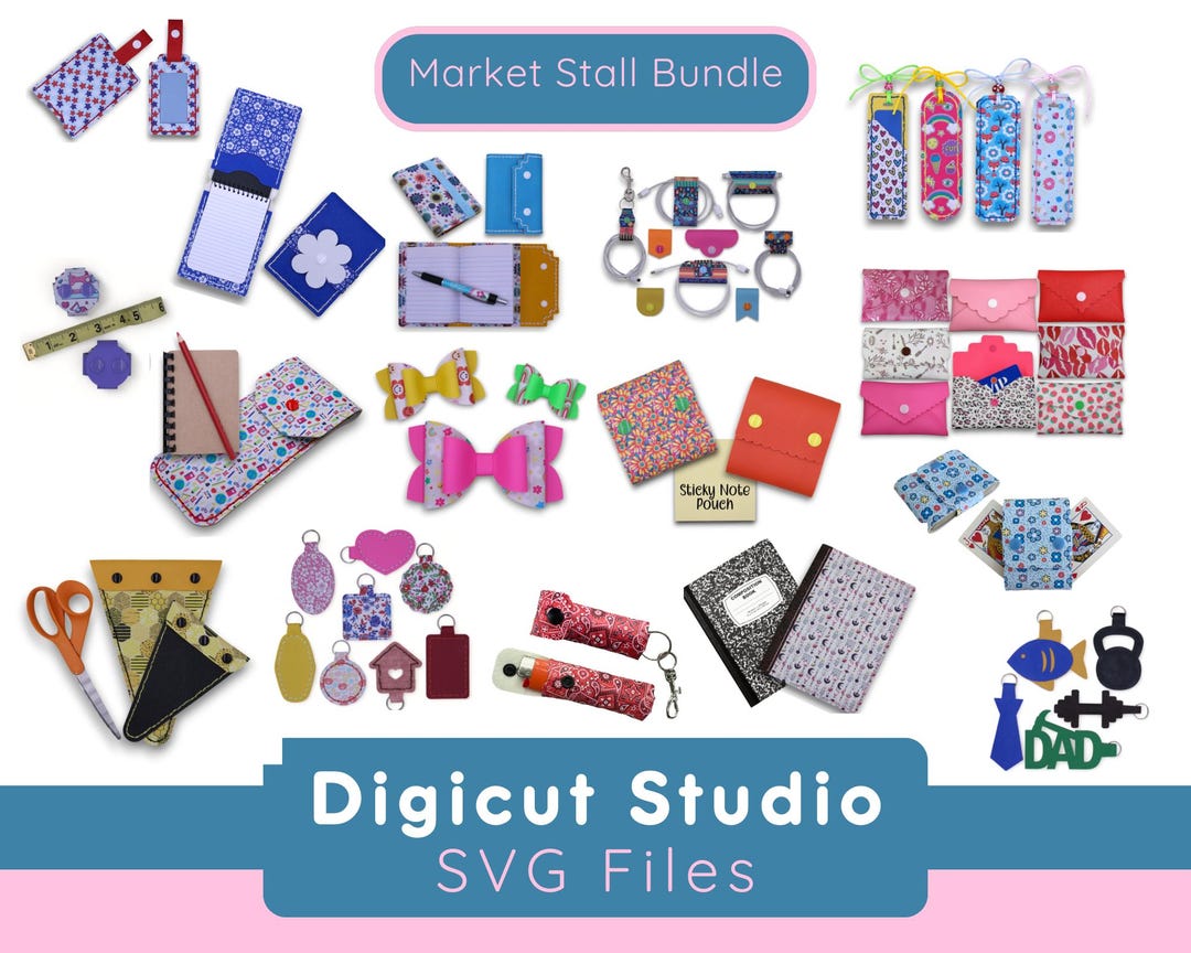 New Market Stall Bundle SVG Files. Faux Leather Projects Svg. Bulk SVG ...