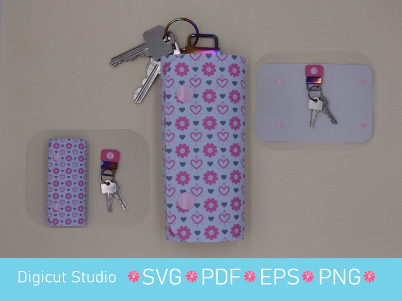 Leather Key Wallet Svg. Key Holder SVG. Key Pouch Svg. Fob - Etsy