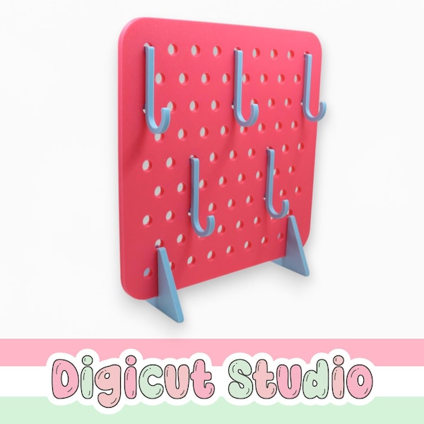 Mini Desk Pegboard - Etsy UK